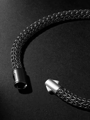 John Hardy Icon Rhodium-plated Sterling Bracelet