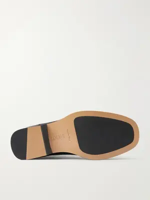 Loewe Bobine Leather Chelsea Boots