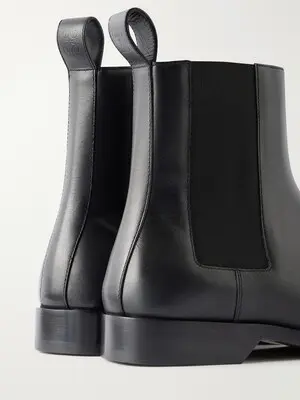Loewe Bobine Leather Chelsea Boots