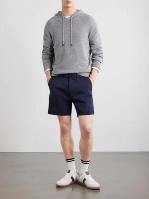 TOM FORD Straight-leg Cotton-blend Twill Shorts