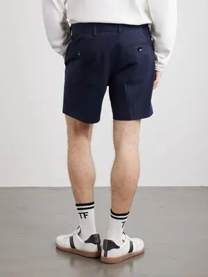 TOM FORD Straight-leg Cotton-blend Twill Shorts