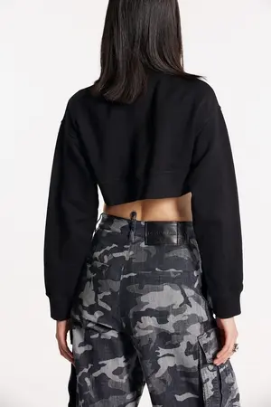Dsquared2 Cropped Cool Sweatshirt