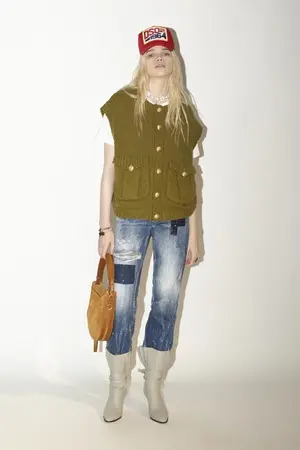 Dsquared2 Patch Pocket Vest Knit