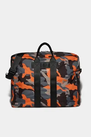 Dsquared2 Ceresio 9 Camo Big Duffle Bag - Fantasy