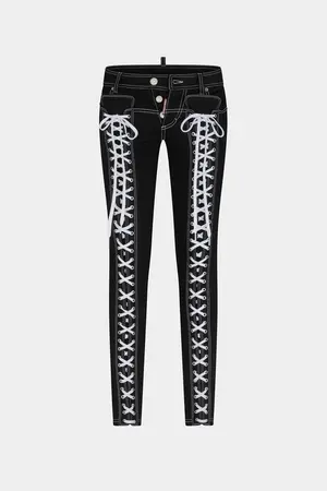 Dsquared2 Bondage Jennifer Jeans - Black