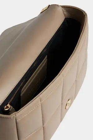 Dsquared2 Statement Soft Shoulder Bag - Black