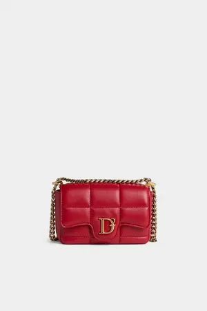 Dsquared2 Statement Soft Crossbody - Red