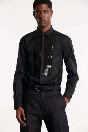 Dsquared2 Relax Dan Tux Shirt - Black