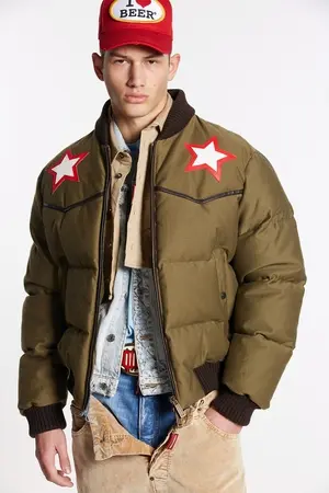 Dsquared2 Western Puff Bomber Jacket