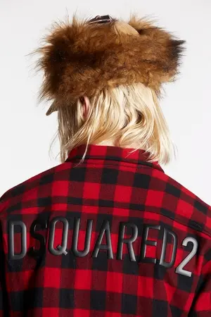 Dsquared2 Big Logo Canadian Relaxed Dan Shirt