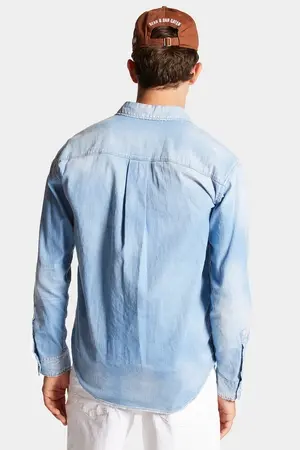 Dsquared2 Twin Stars Denim Shirt