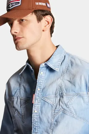 Dsquared2 Twin Stars Denim Shirt