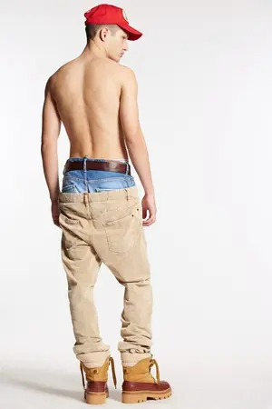 Dsquared2 Marble Corduroy Wash 642 Twin Pack Jeans