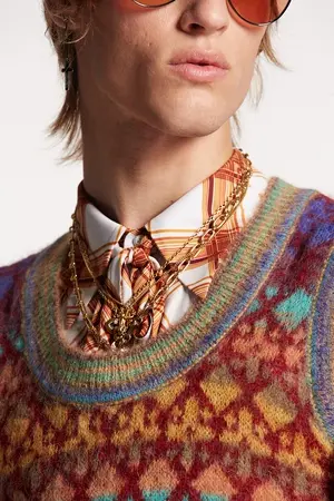 Dsquared2 Jacquard Vest Knit