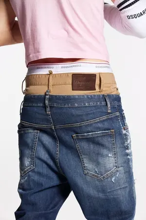Dsquared2 Medium Ripped Wash Skinny Twin Pack Jeans