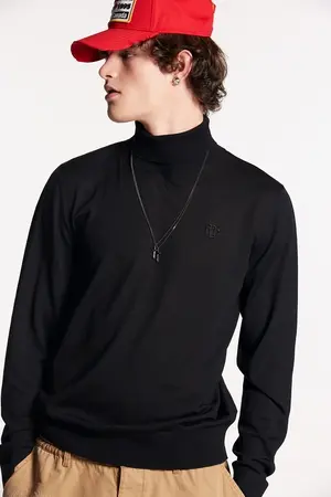 Dsquared2 Turtleneck Knit - Black