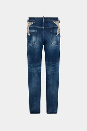 Dsquared2 Dark Ripped Wash 642 Jeans