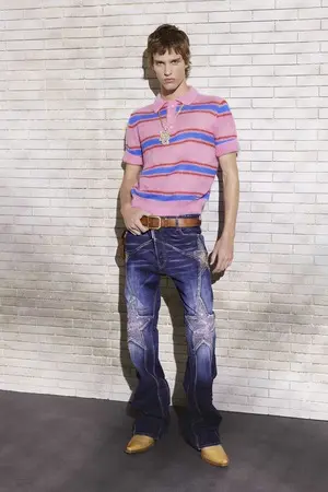Dsquared2 Medium Diamond Super Star Wash Bob Jeans
