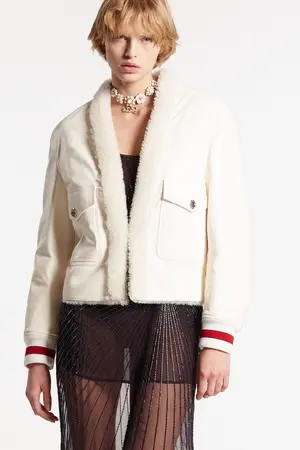 Dsquared2 Americana Shearling Kaban