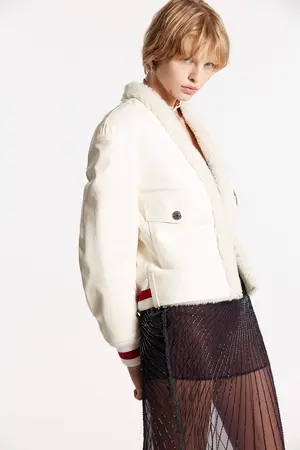 Dsquared2 Americana Shearling Kaban