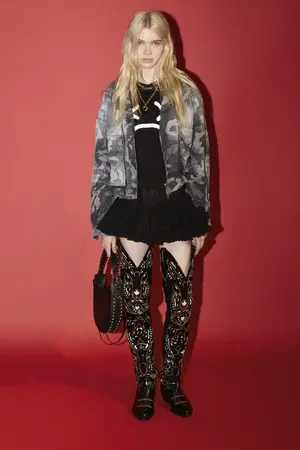 Dsquared2 Grey Camo Wash Jacket
