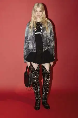 Dsquared2 Camouflage Wash Denim Jacket