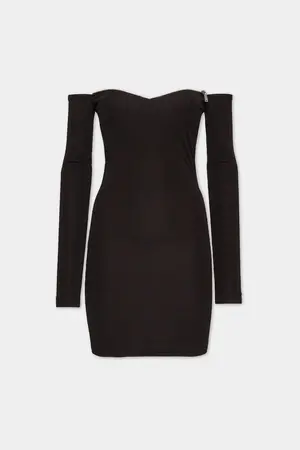 Dsquared2 Jersey Zipped Dress