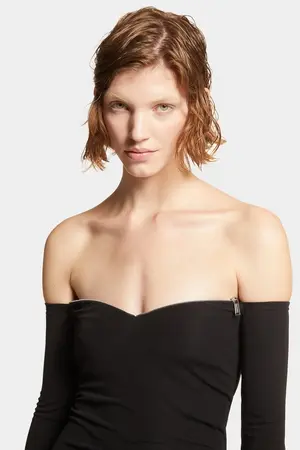 Dsquared2 Jersey Zipped Dress