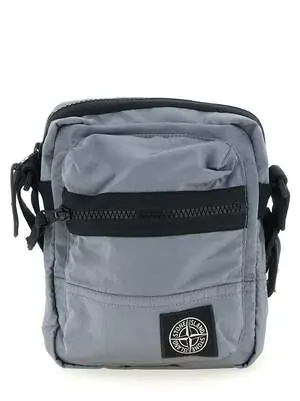 Stone Island 9200015' Crossbody Bag - Gray
