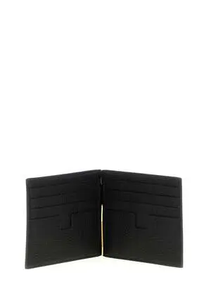 TOM FORD Hammered Leather Card Holder