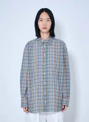 TOTEME TOTEME Classic Check Cotton Poplin Shirt Multicolor