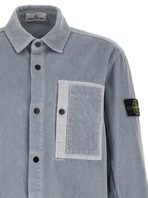 Stone Island 1200016' Overshirt - Gray