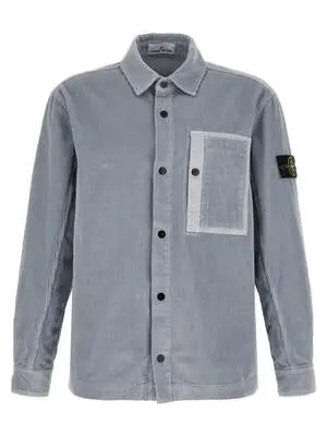 Stone Island 1200016' Overshirt - Gray