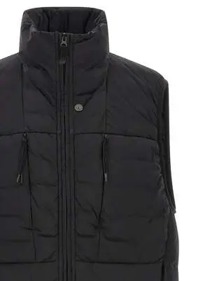Stone Island G100011" Vest Technical Performance Fabric - Black
