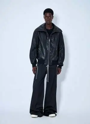 Rick Owens Dracuflight Hammered Leather Jacket