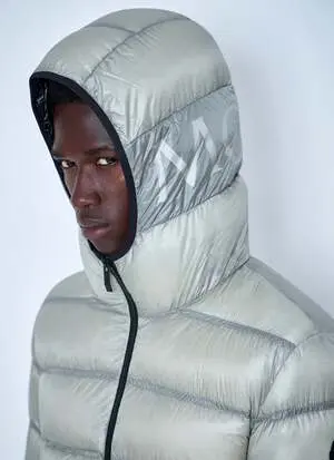Moncler Guadiana Hooded Down Jacket - Gray