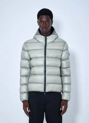 Moncler MONCLER Guadiana Hooded Down Jacket Gray