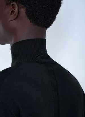 Rick Owens Oversized Turtleneck Sweater