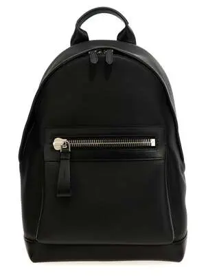 TOM FORD Buckley Leather Backpack - Black