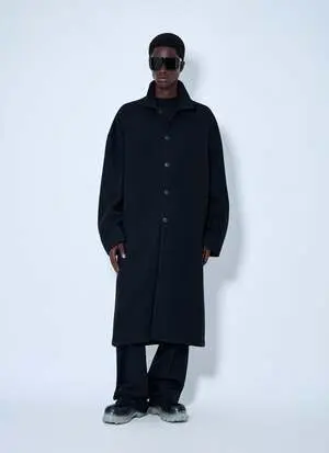 Rick Owens Buttoned Brad Coat