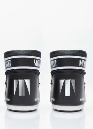 Moon Boot Icon Low Nylon Boots - Black