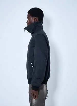 Rick Owens Tower Dracuflight Bomber Jacket - Blue