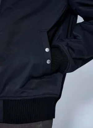Rick Owens Tower Dracuflight Bomber Jacket - Blue