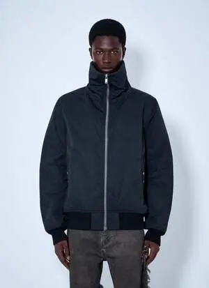 Rick Owens Tower Dracuflight Bomber Jacket - Blue