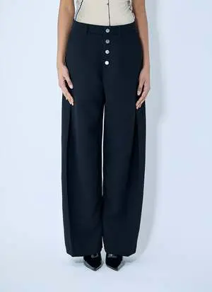 JEAN PAUL GAULTIER Paneled Sculptural Pants - Black