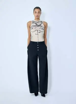 JEAN PAUL GAULTIER Paneled Sculptural Pants