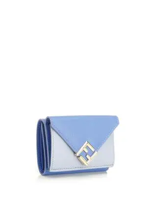 Fendi Ff Diamonds Wallet - Blue