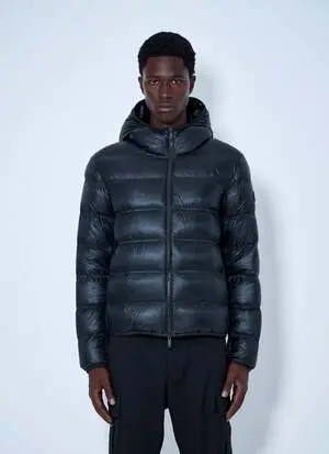 Moncler Guadiana Padded Jacket With Hood - Black