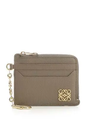 Loewe Anagram Square Card Holder - Cream