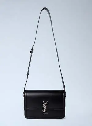 Saint Laurent Solferino Medium Shoulder Bag - Black